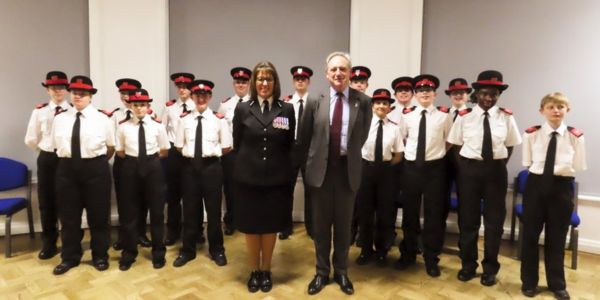 Wiltshire’s new Police Cadets swear their oath